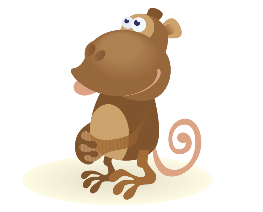 Vinilos decorativos Mono Perico