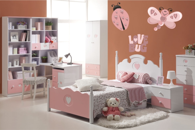 Vinilos decorativos Kit Love Bug